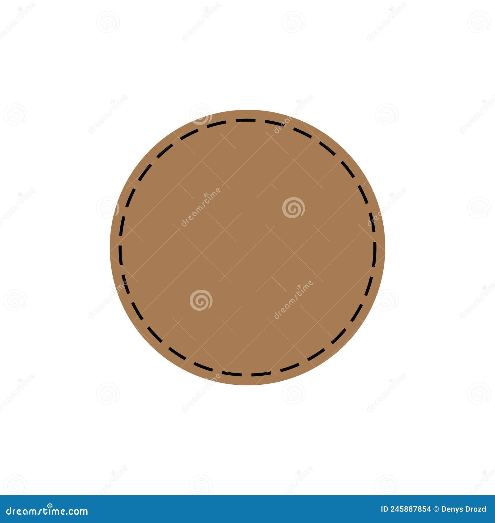 Leather Patch Icon Vector Set. Leather Pattern Illustration Sign ...