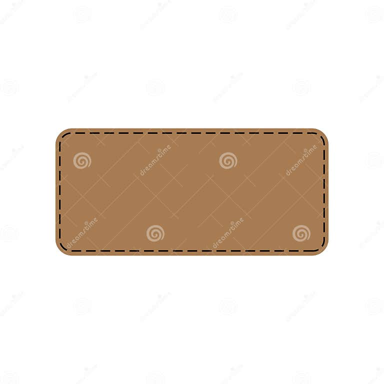 Leather Patch Icon Vector Set. Leather Pattern Illustration Sign ...