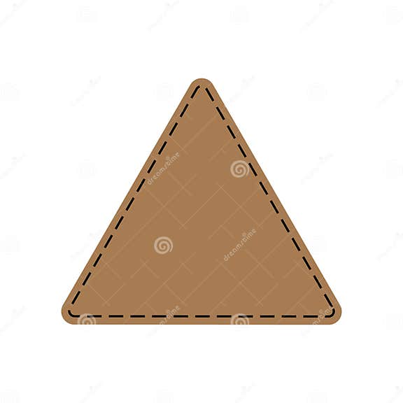 Leather Patch Icon Vector Set. Leather Pattern Illustration Sign ...