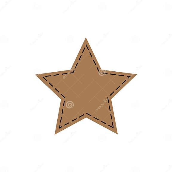 Leather Patch Icon Vector Set. Leather Pattern Illustration Sign ...