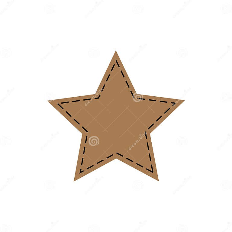 Leather Patch Icon Vector Set. Leather Pattern Illustration Sign ...