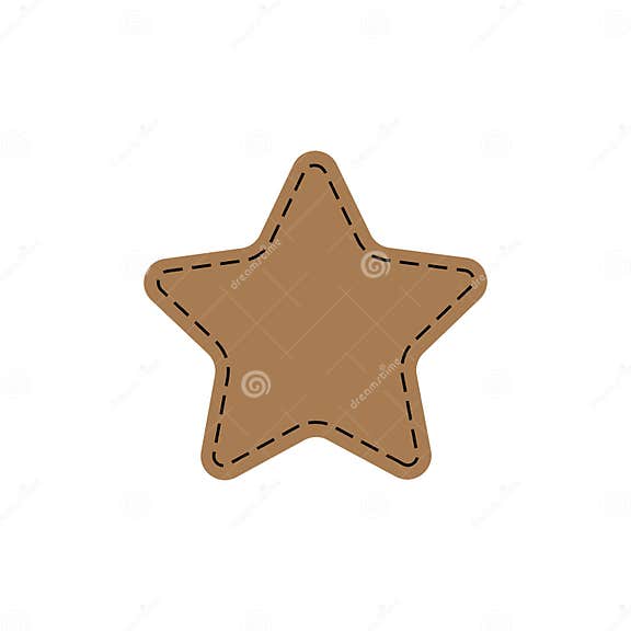 Leather Patch Icon Vector Set. Leather Pattern Illustration Sign ...