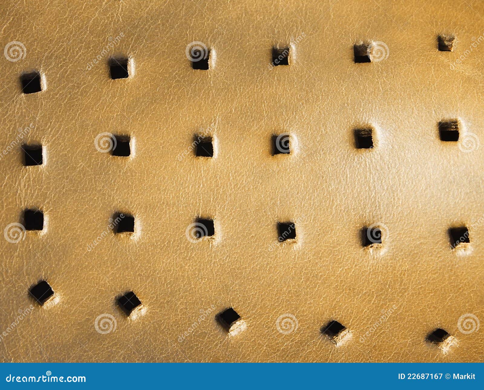 Leather perforated texture stock image. Image of pattern - 22687167