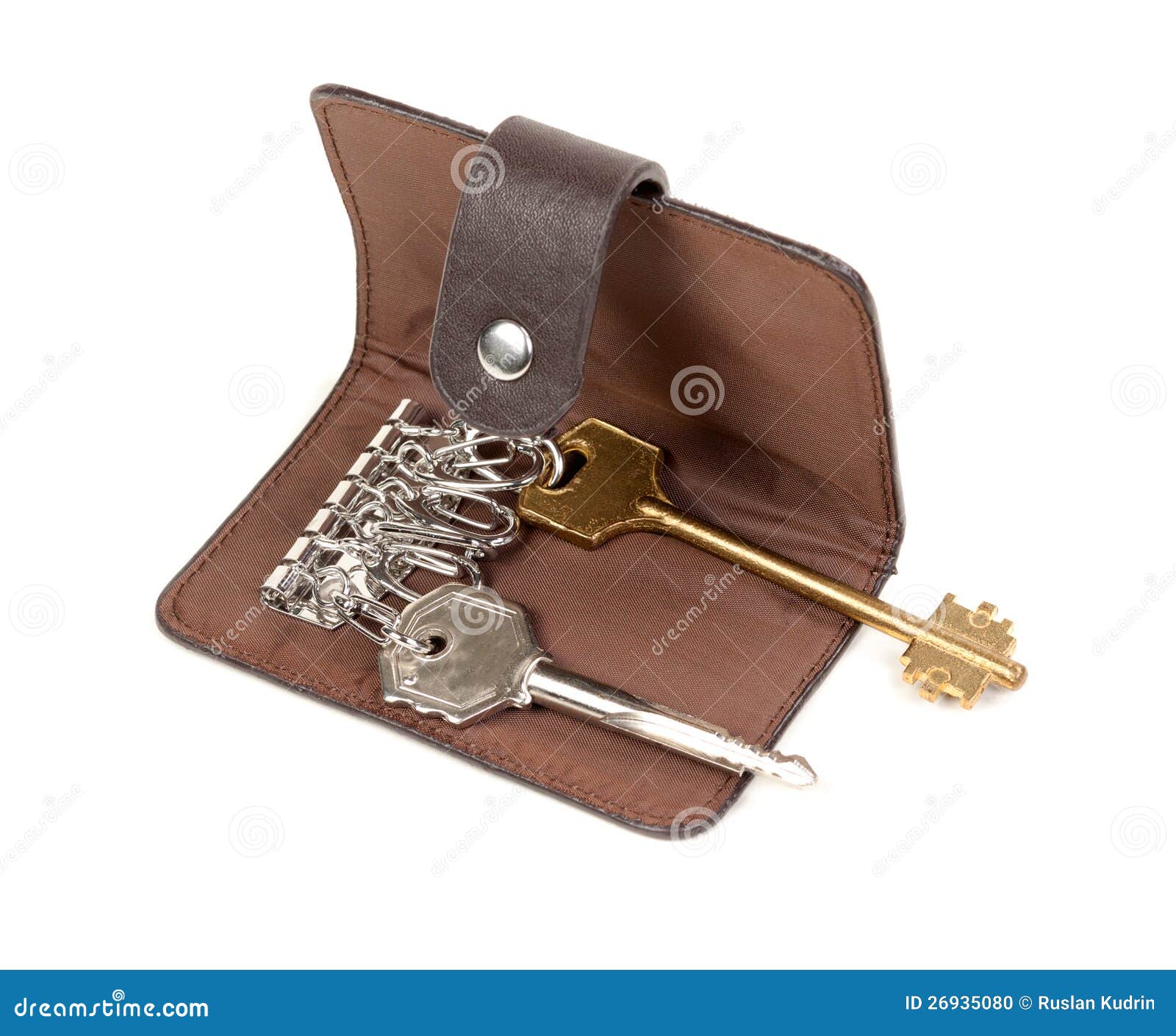 Leather Purse for Keys stock photo. Image of pocket, luxury - 26935080