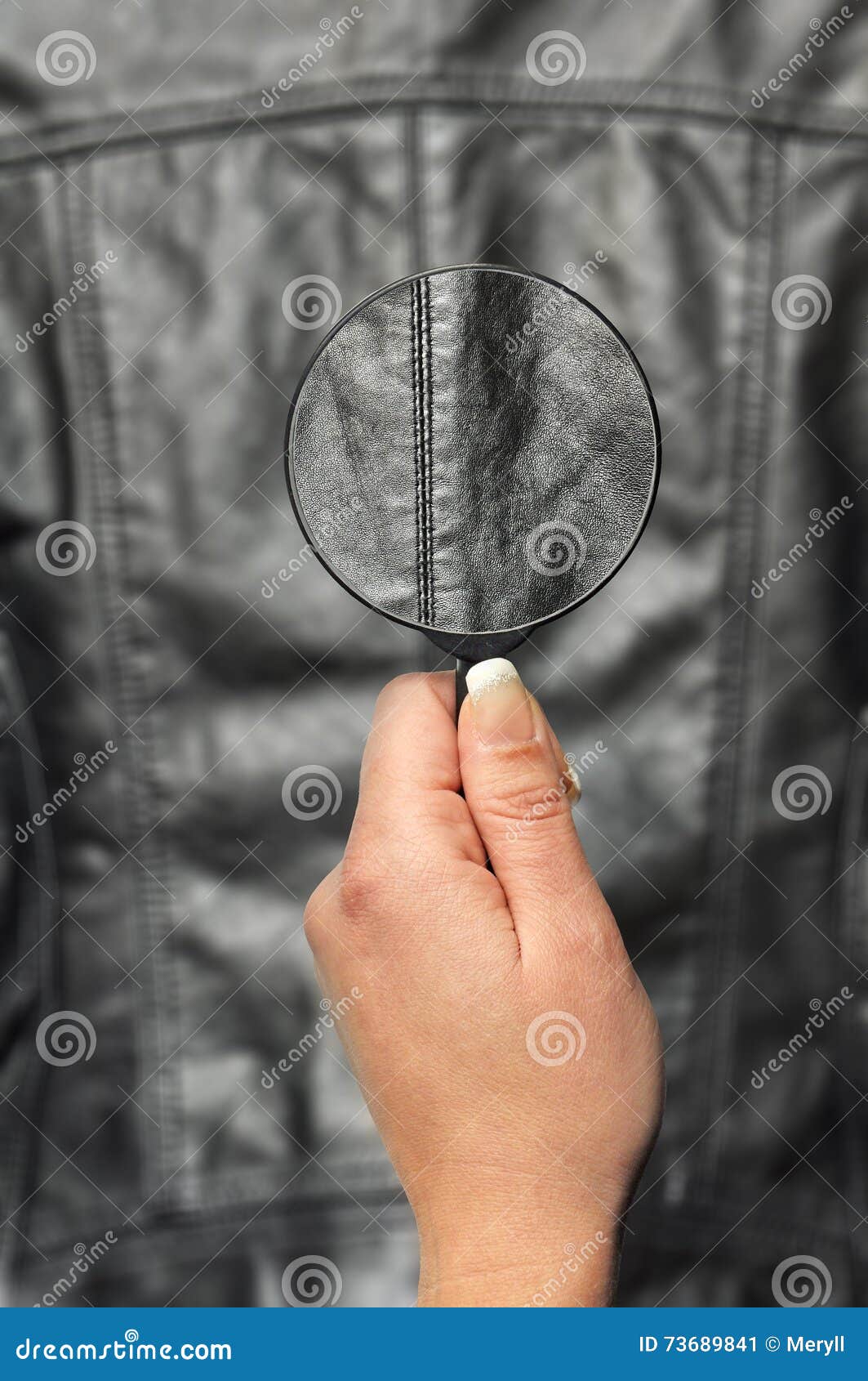 Leather quality inspection stock image. Image of origin - 73689841