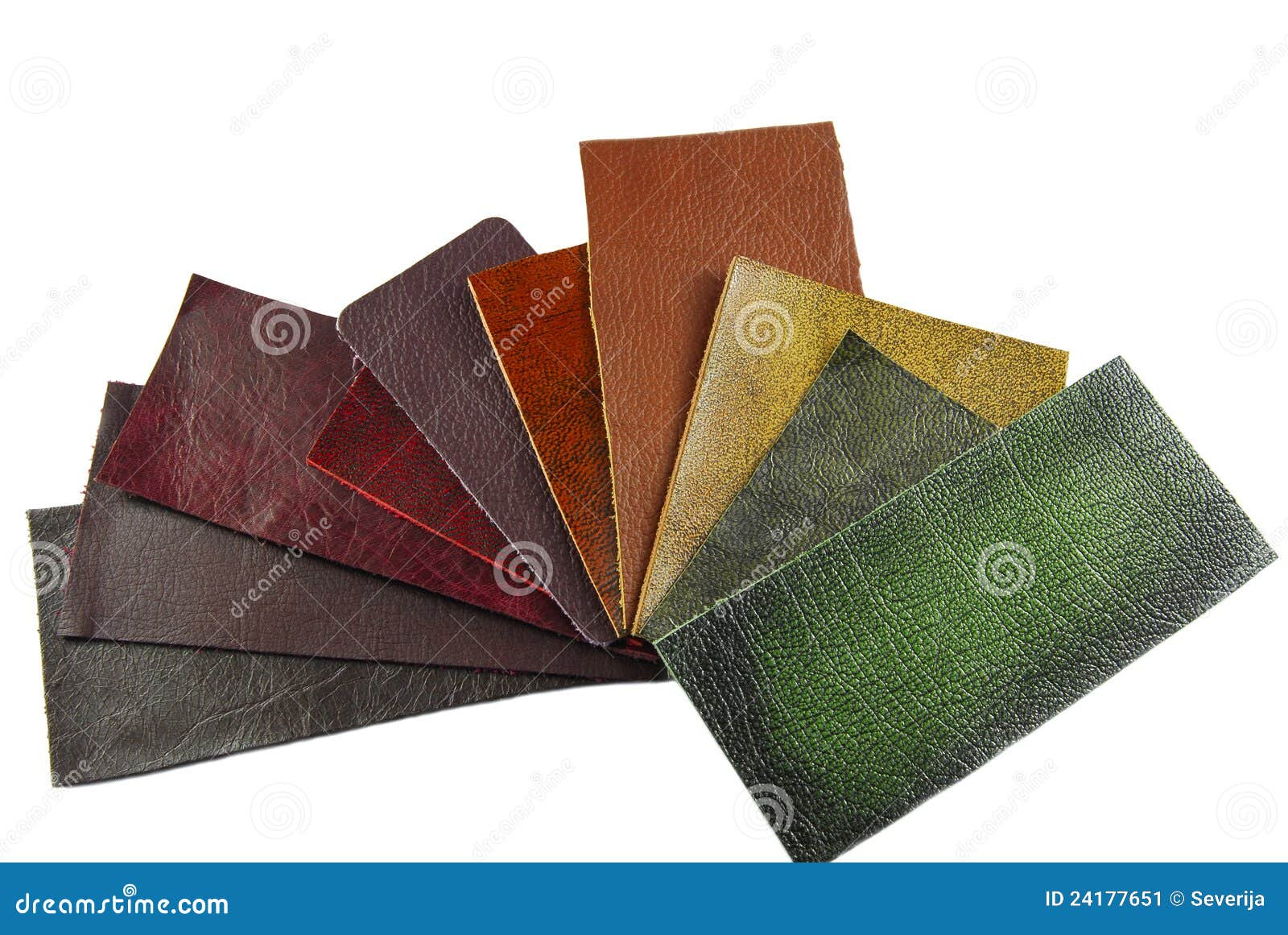 Leather samples stock image. Image of decoration, leather - 24177651