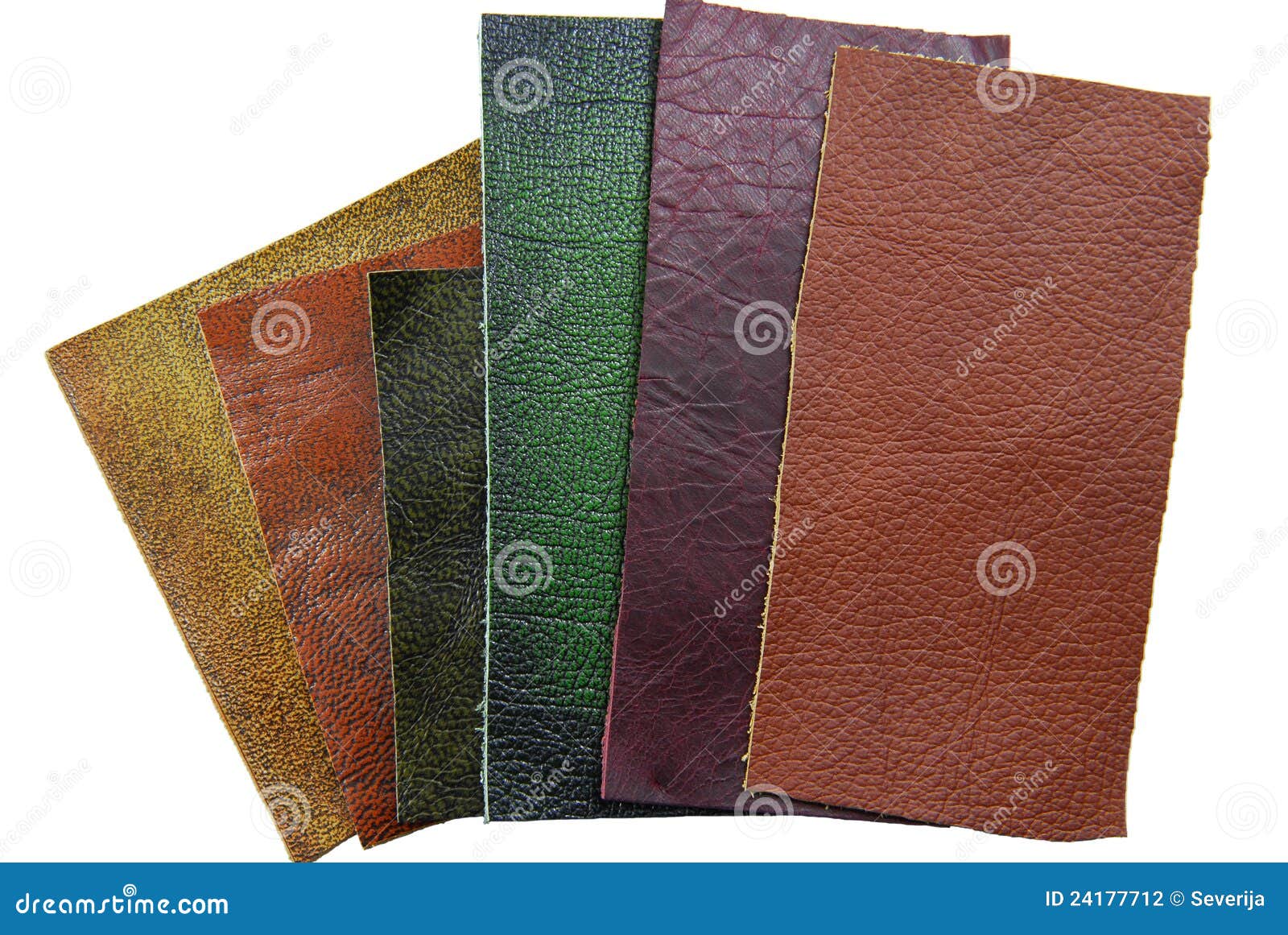 Leather samples stock photo. Image of natural, clothing - 24177712