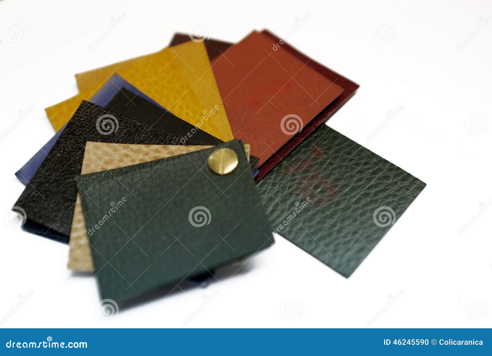 Leather samples stock photo. Image of sample, covers - 46245590