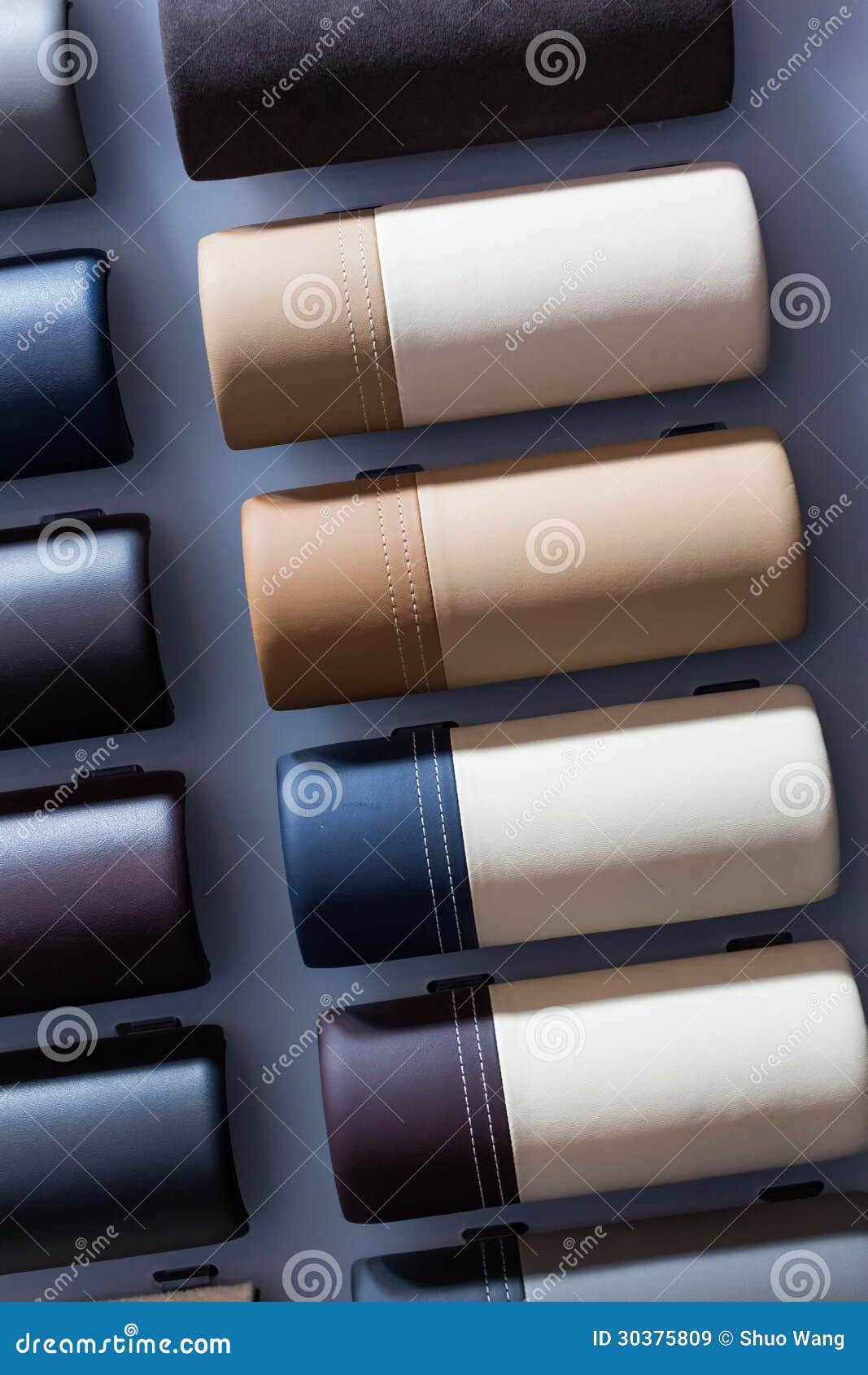 Leather samples stock image. Image of individuation, compact - 30375809