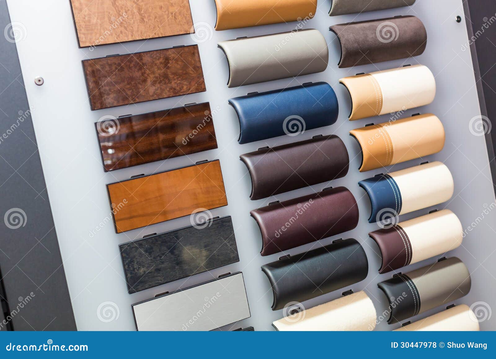 Leather samples stock photo. Image of choice, custom - 30447978