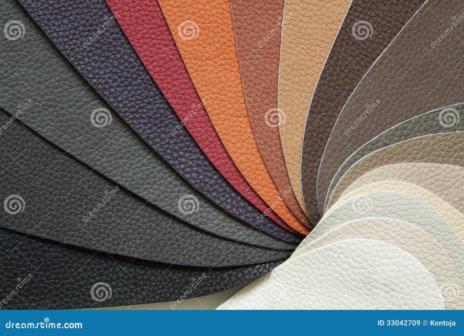 Leather samples stock image. Image of leather, sampler - 33042709