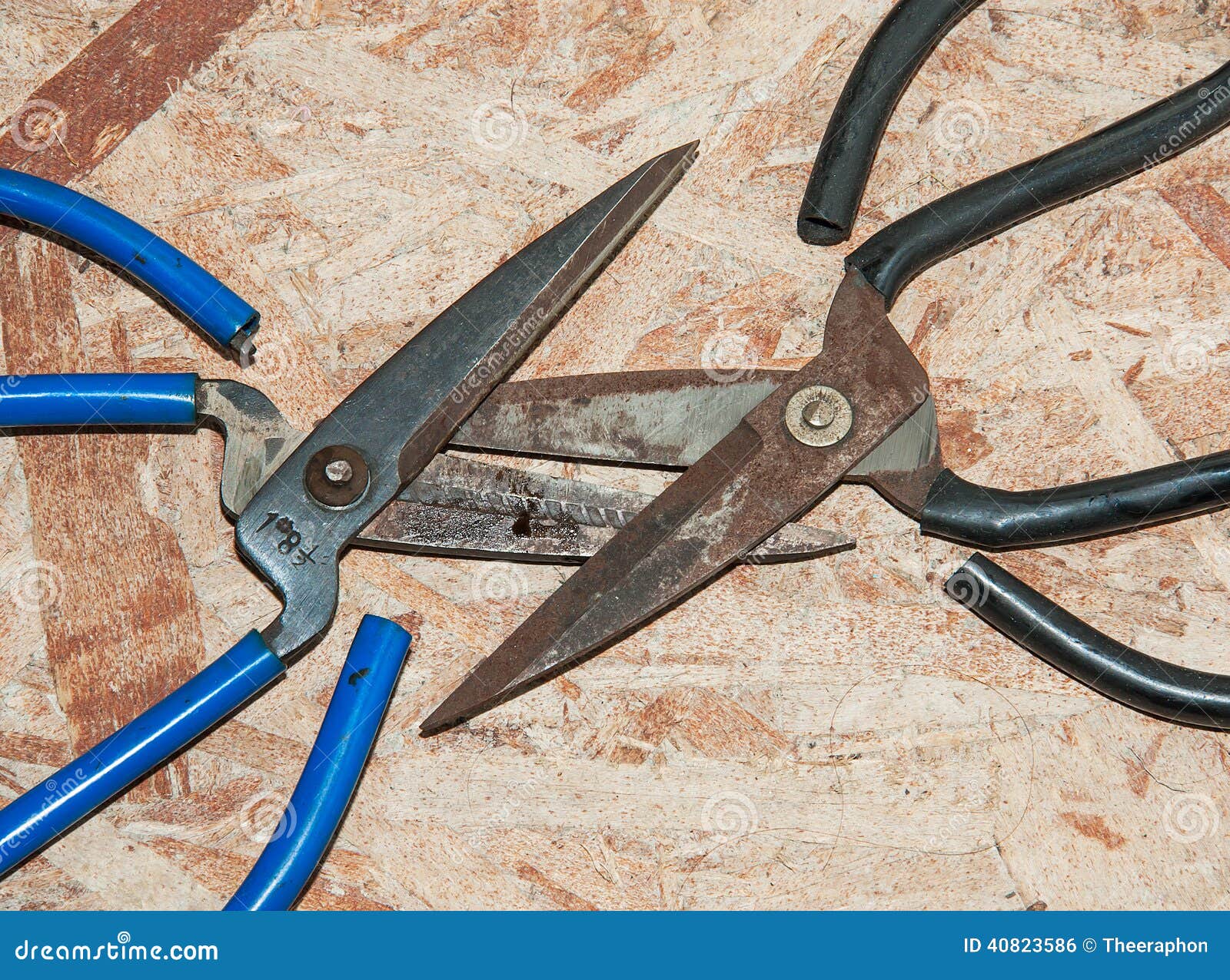 Leather Scissors stock photo. Image of traditional, grunge - 40823586