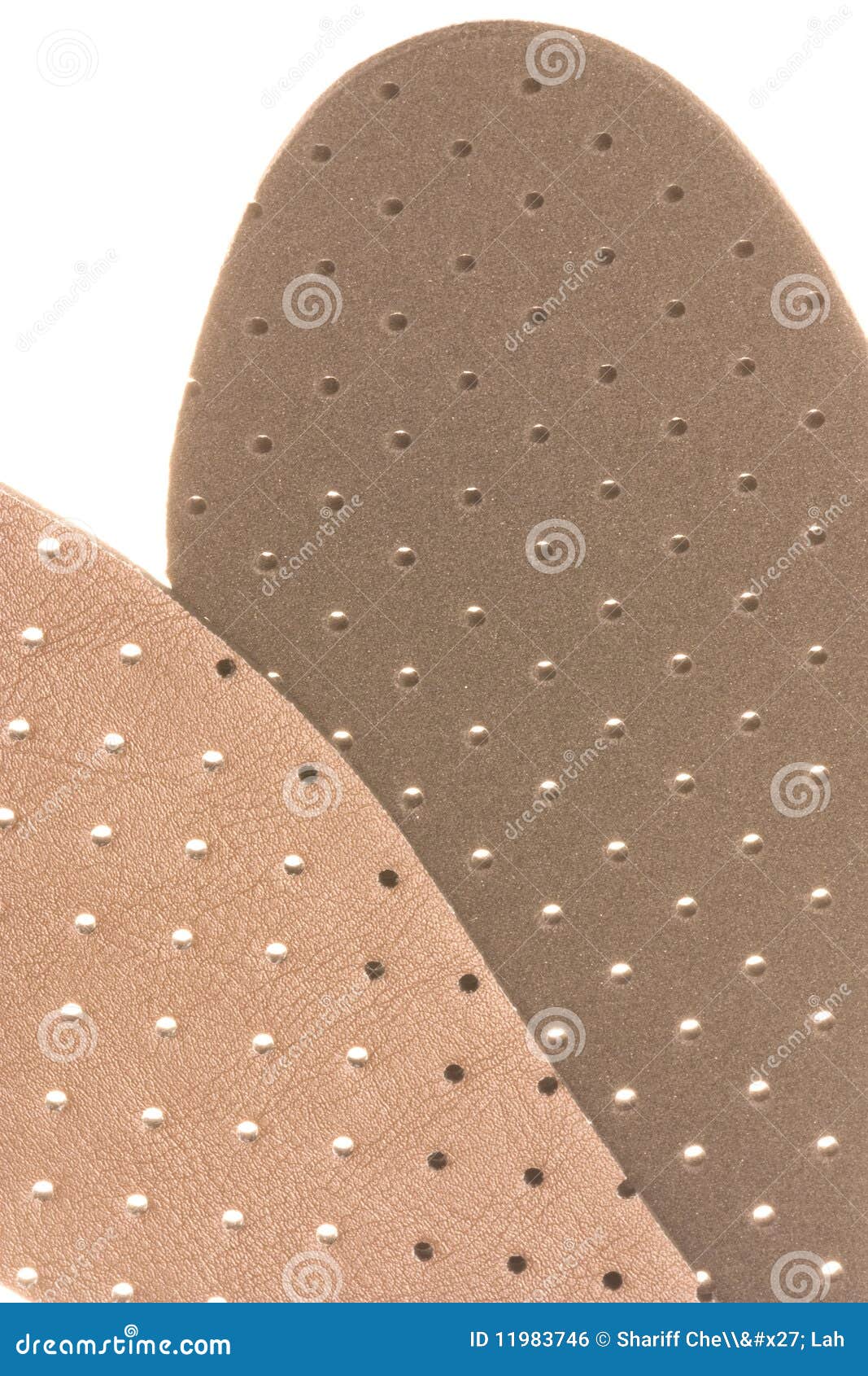 Leather Shoe Insole Padding Stock Photo - Image of close, shoes: 11983746