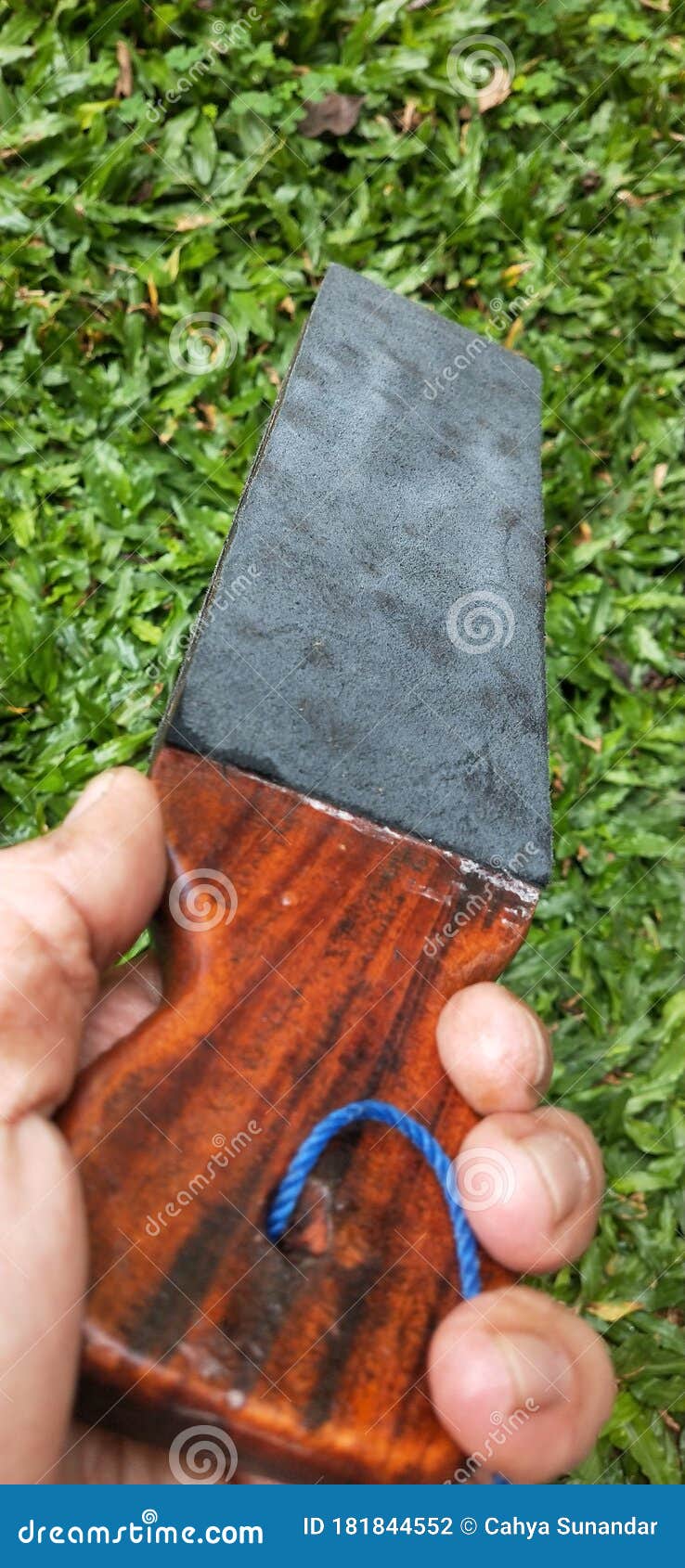 Leather Strop Handmade for Sharpening Knife Stock Photo - Image of ...