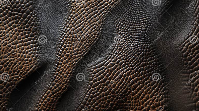 Leather Surface Design Showcasing a Tactile Illusion with Intricate ...