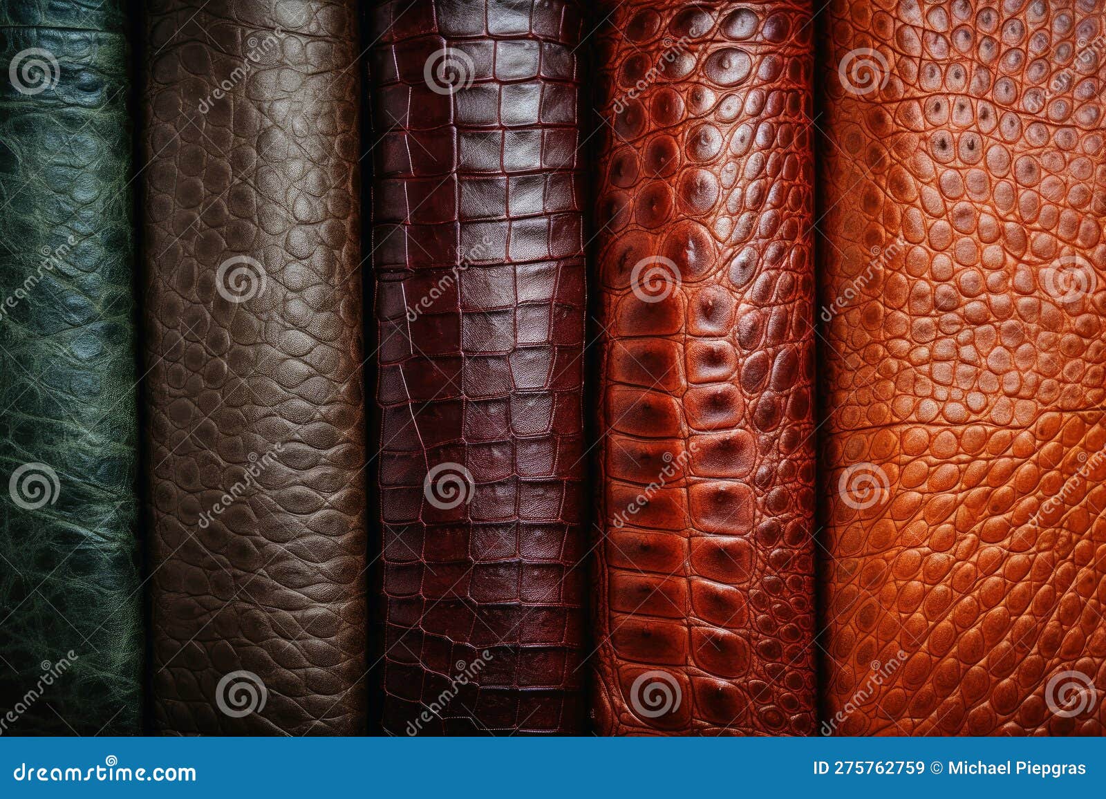 Leather Surface Texture in Different Colors Created with Generative AI ...