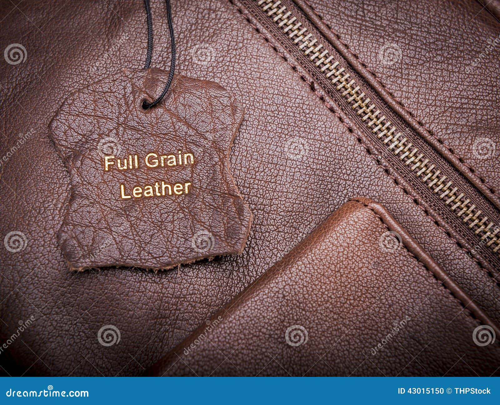 Leather Tag stock photo. Image of stitch, tags, vintage - 43015150