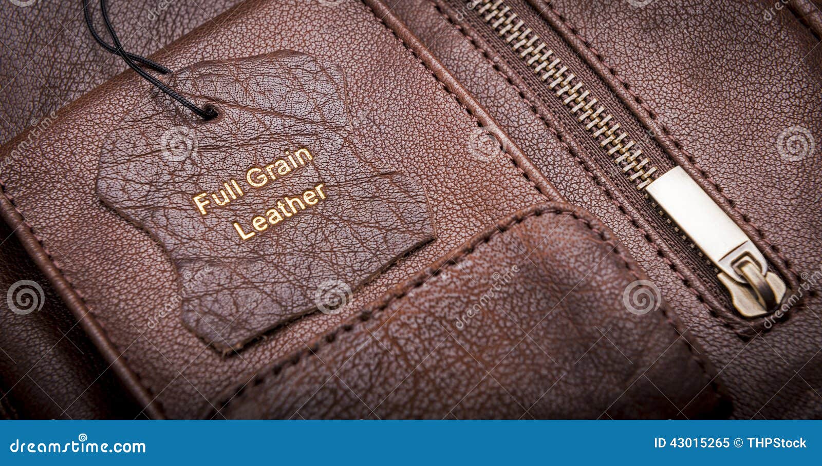 Leather Tag stock image. Image of product, stitch, design - 43015265