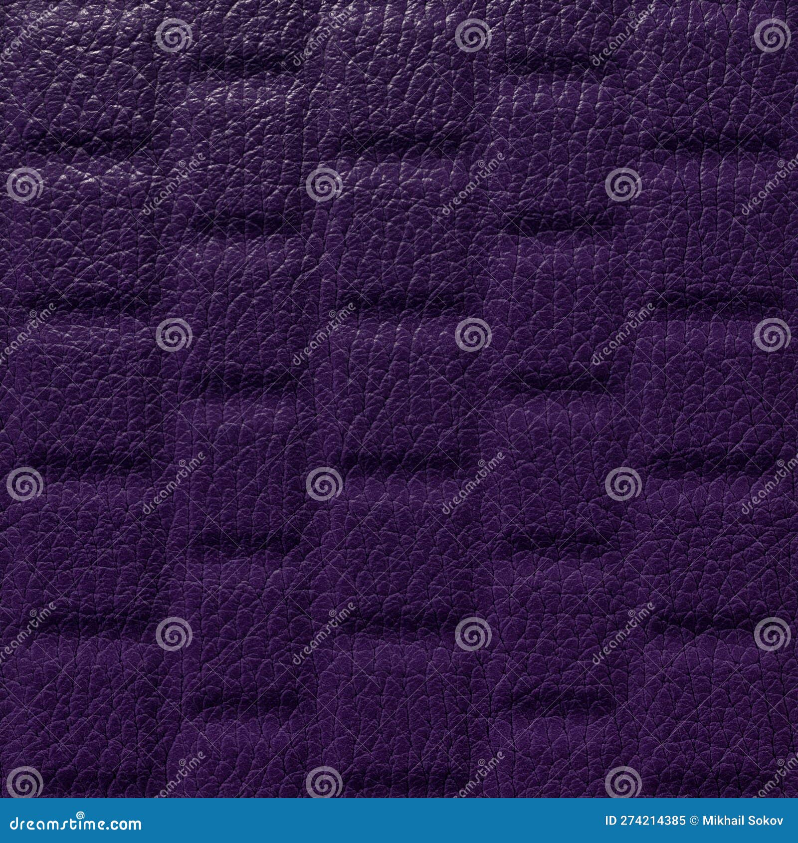 Taurillon Cowhide Blue with Embossed Geometric Pattern, Leather Texture ...