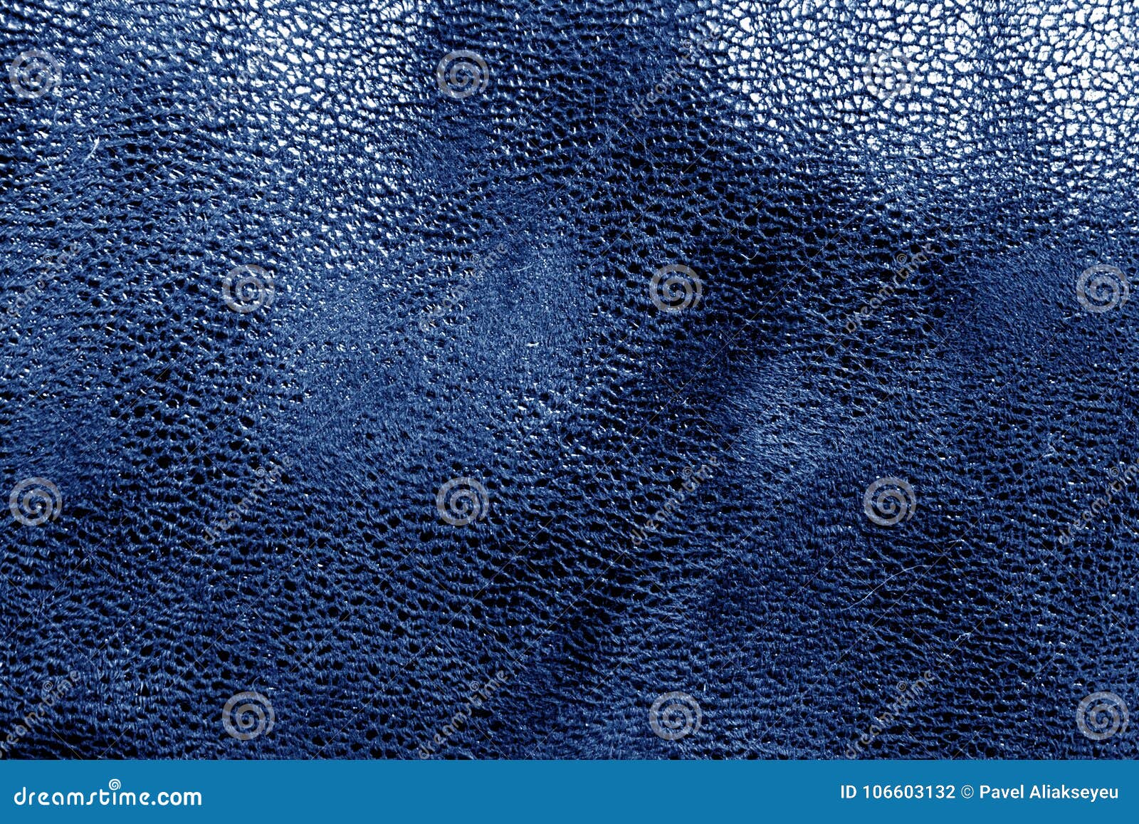 Leather Texture in Blue Color. Stock Photo - Image of skin, macro ...
