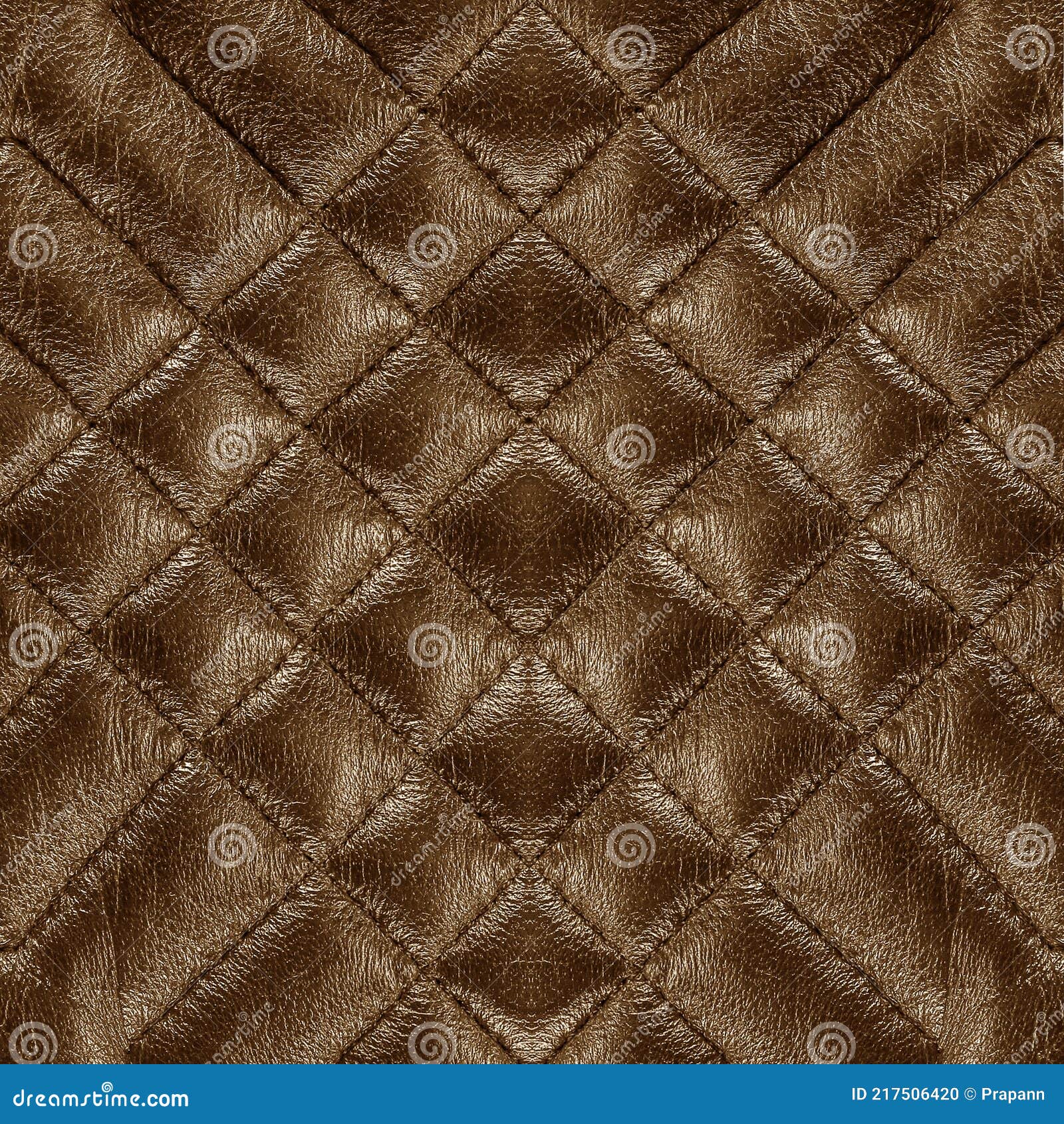 Leather Texture Close-up with Linear Stiches Stock Photo - Image of ...