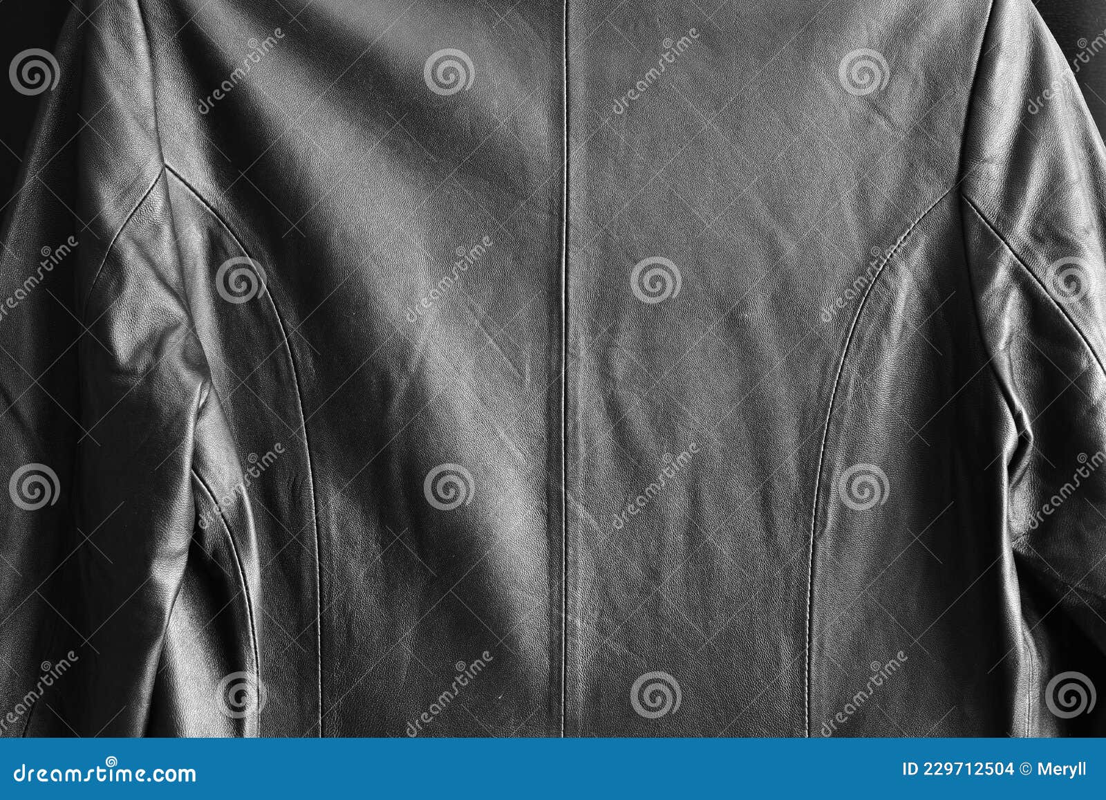 Leather texture jacket stock photo. Image of wear, casual - 229712504
