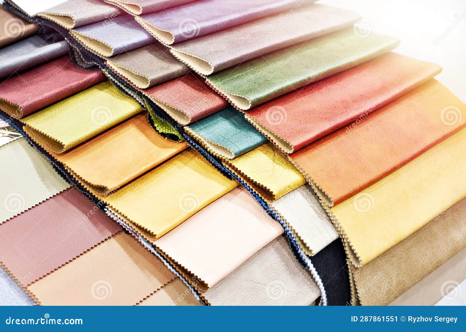 Leather Upholstery Furniture Samples Stock Image - Image of style ...