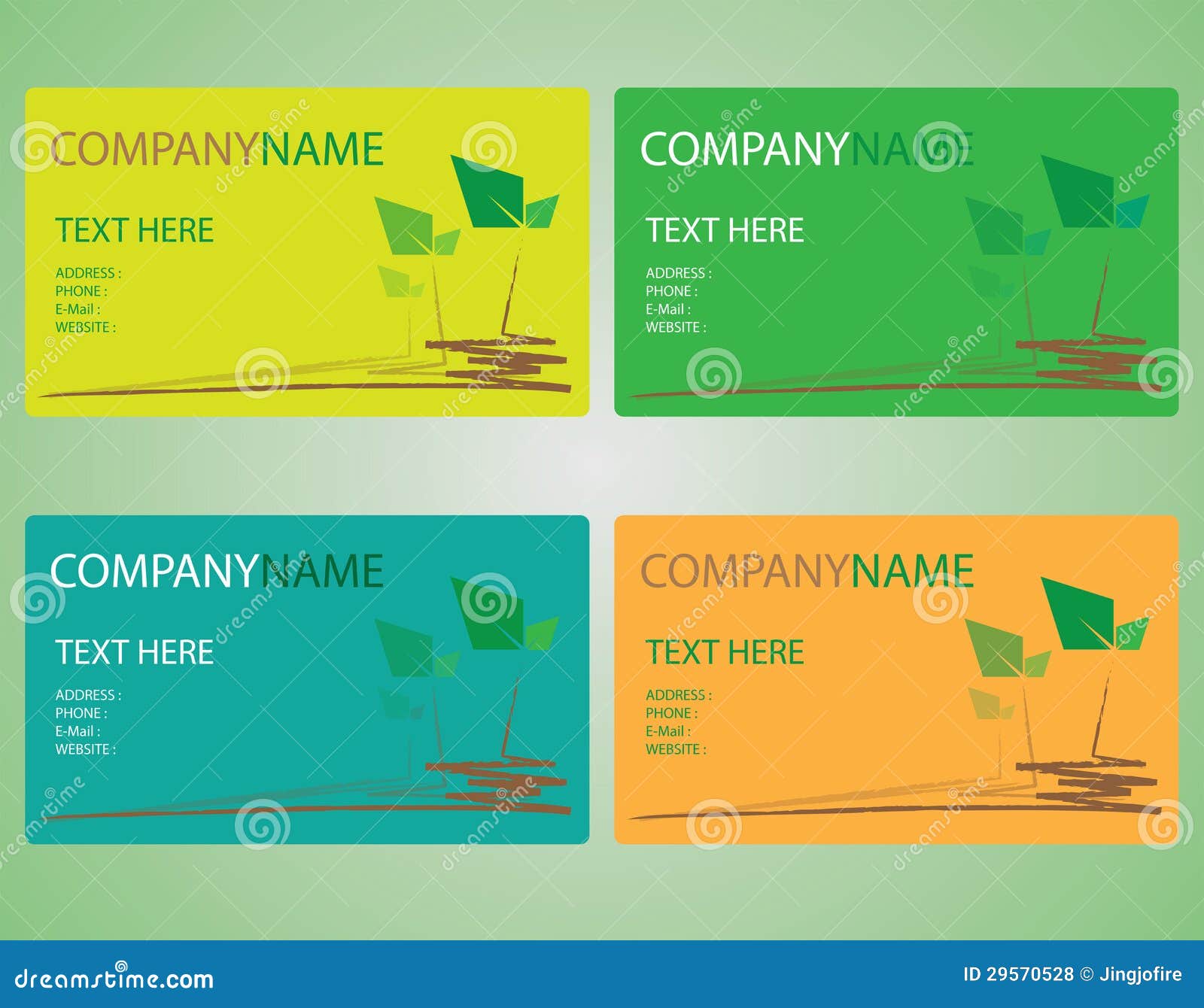 Leave card name stock illustration. Illustration of creative - 29570528