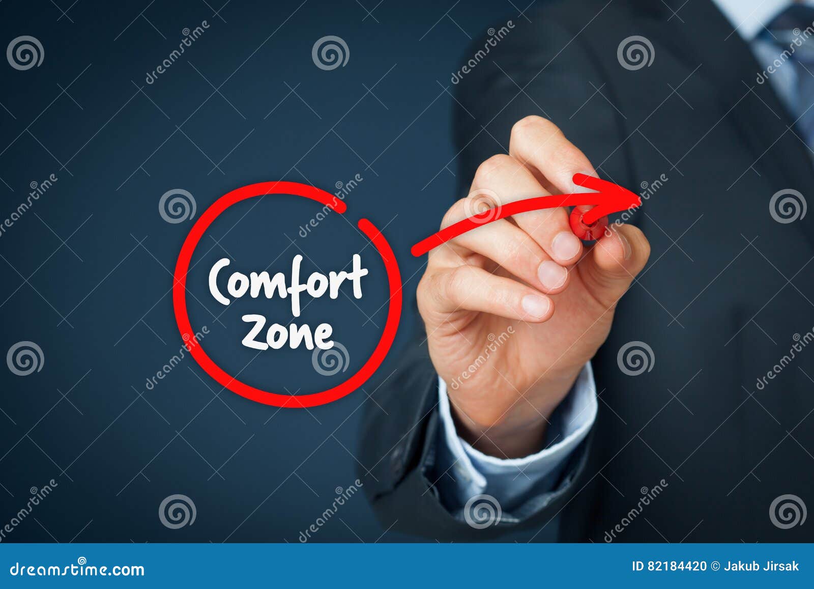 Leave comfort zone stock photo. Image of businessman - 82184420