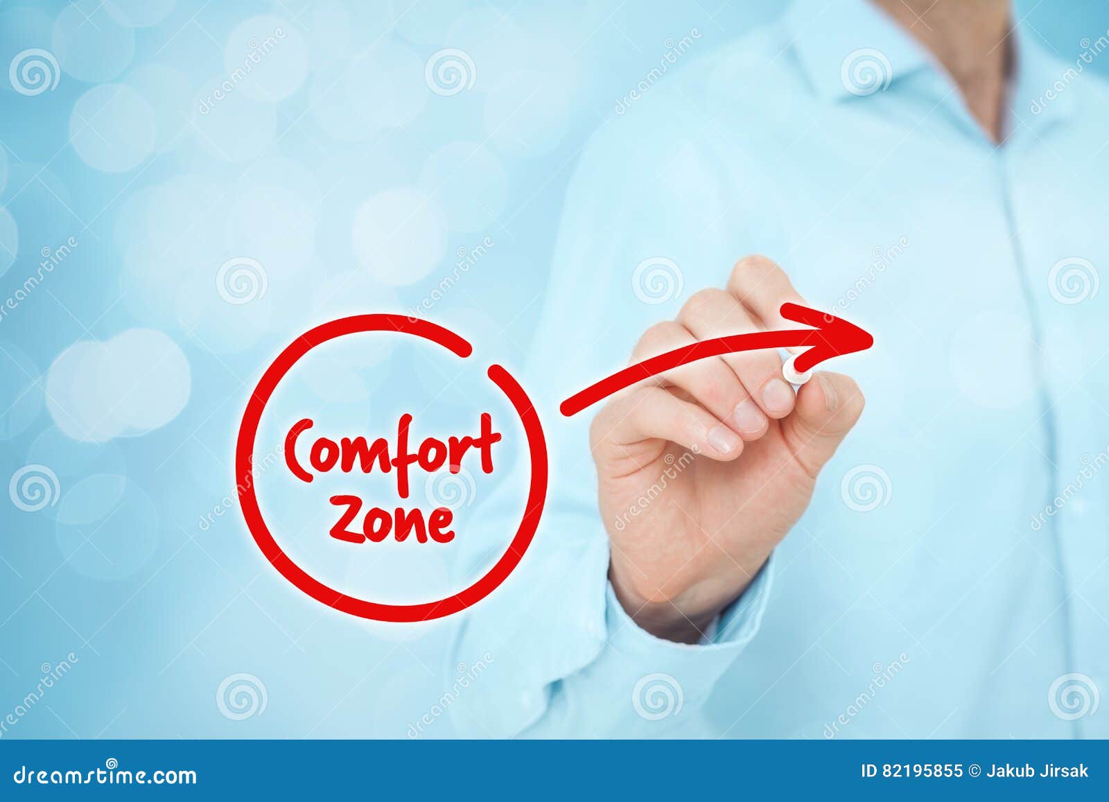 Leave comfort zone stock image. Image of coach, development - 82195855
