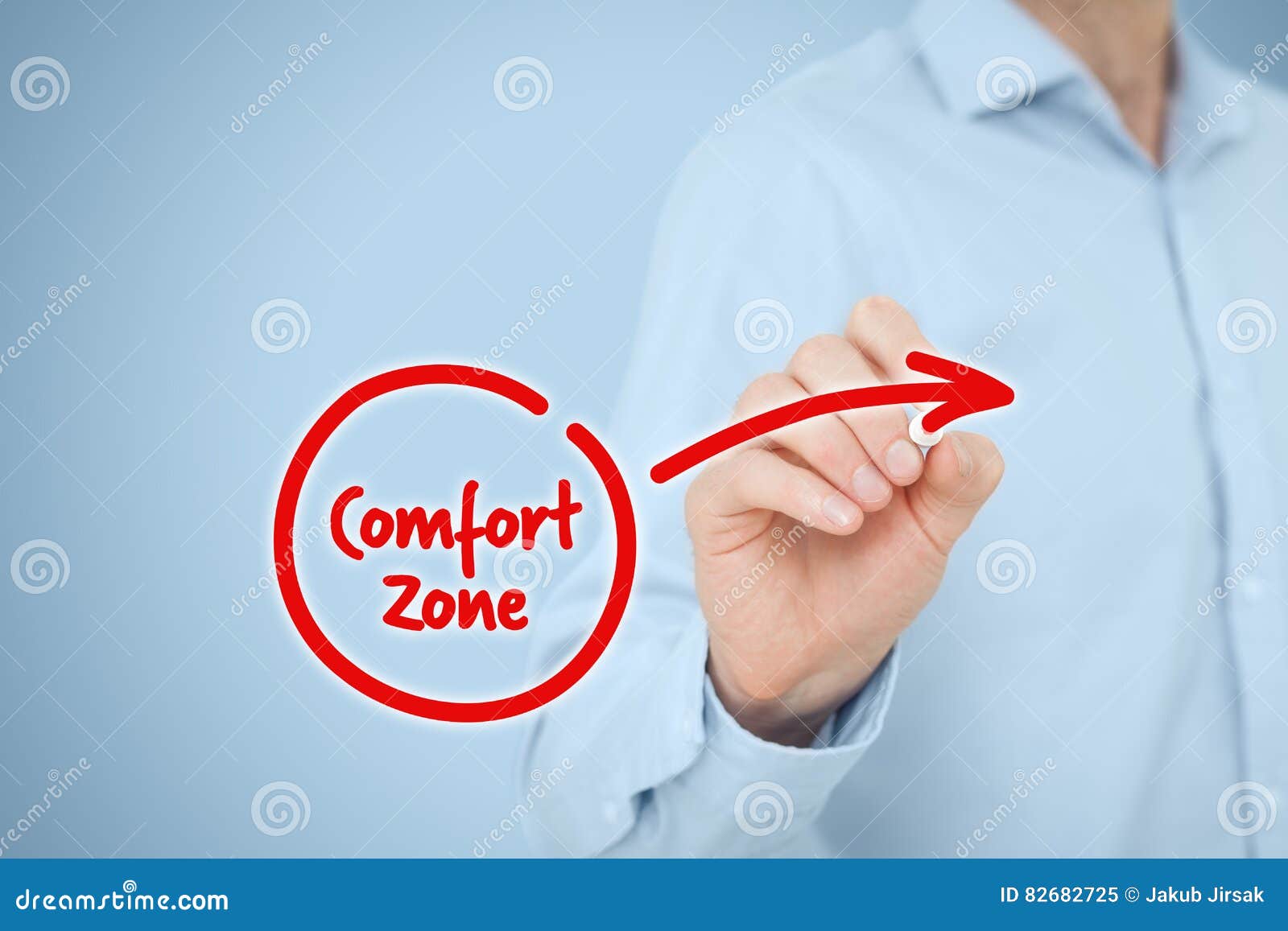 Leave comfort zone stock image. Image of business, coach - 82682725
