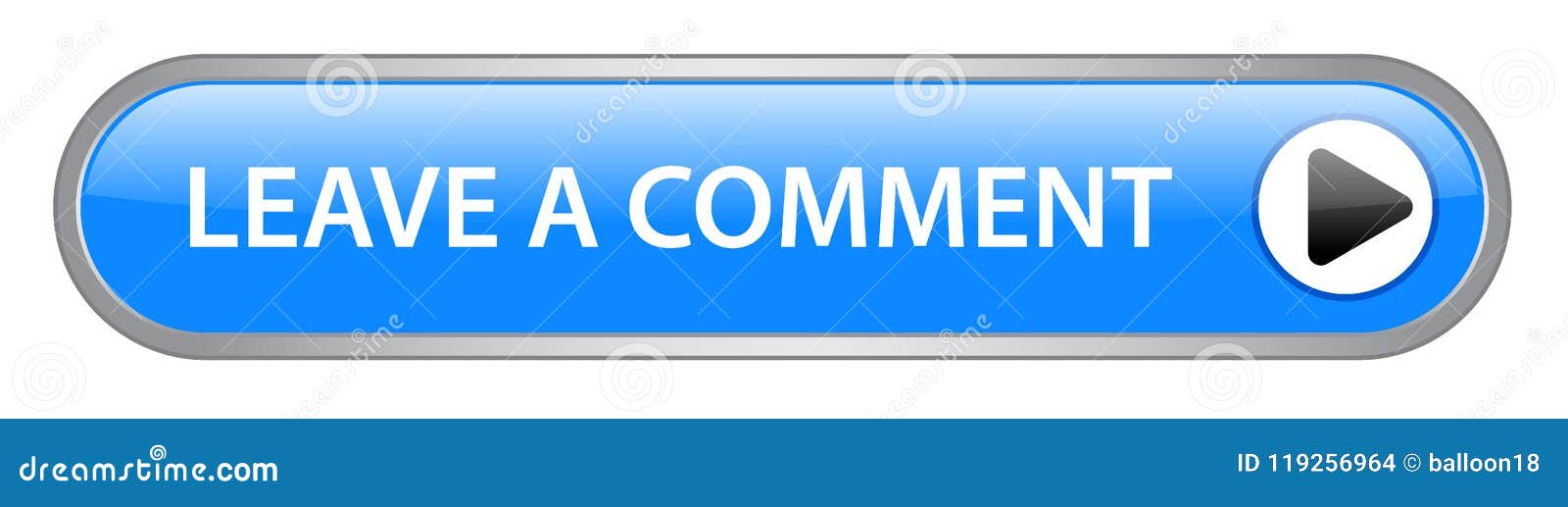 Comment Button Transparent Background