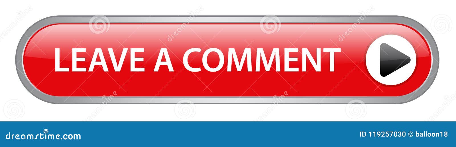 Comment Button Transparent Background
