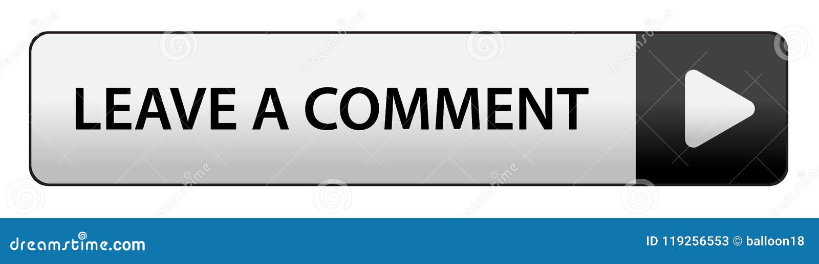 Comment Button Transparent Background