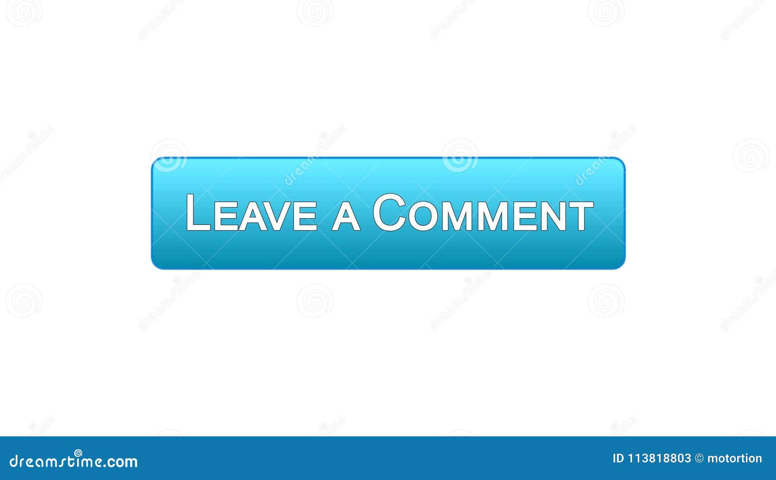 Leave a Comment Web Interface Button Blue Color, Client Feedback ...