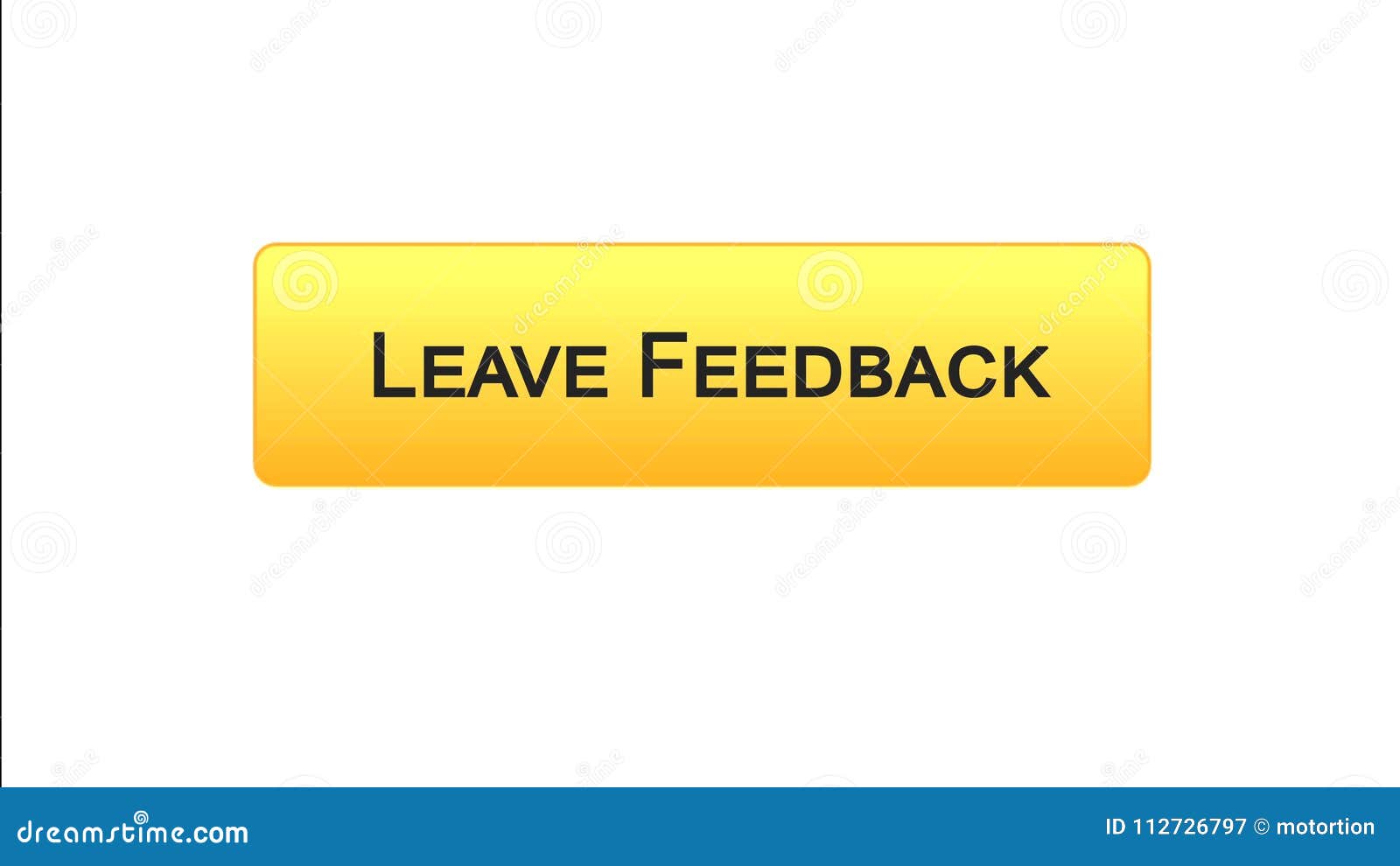 Leave Feedback Web Interface Button Orange Color, Client Comments, Site ...