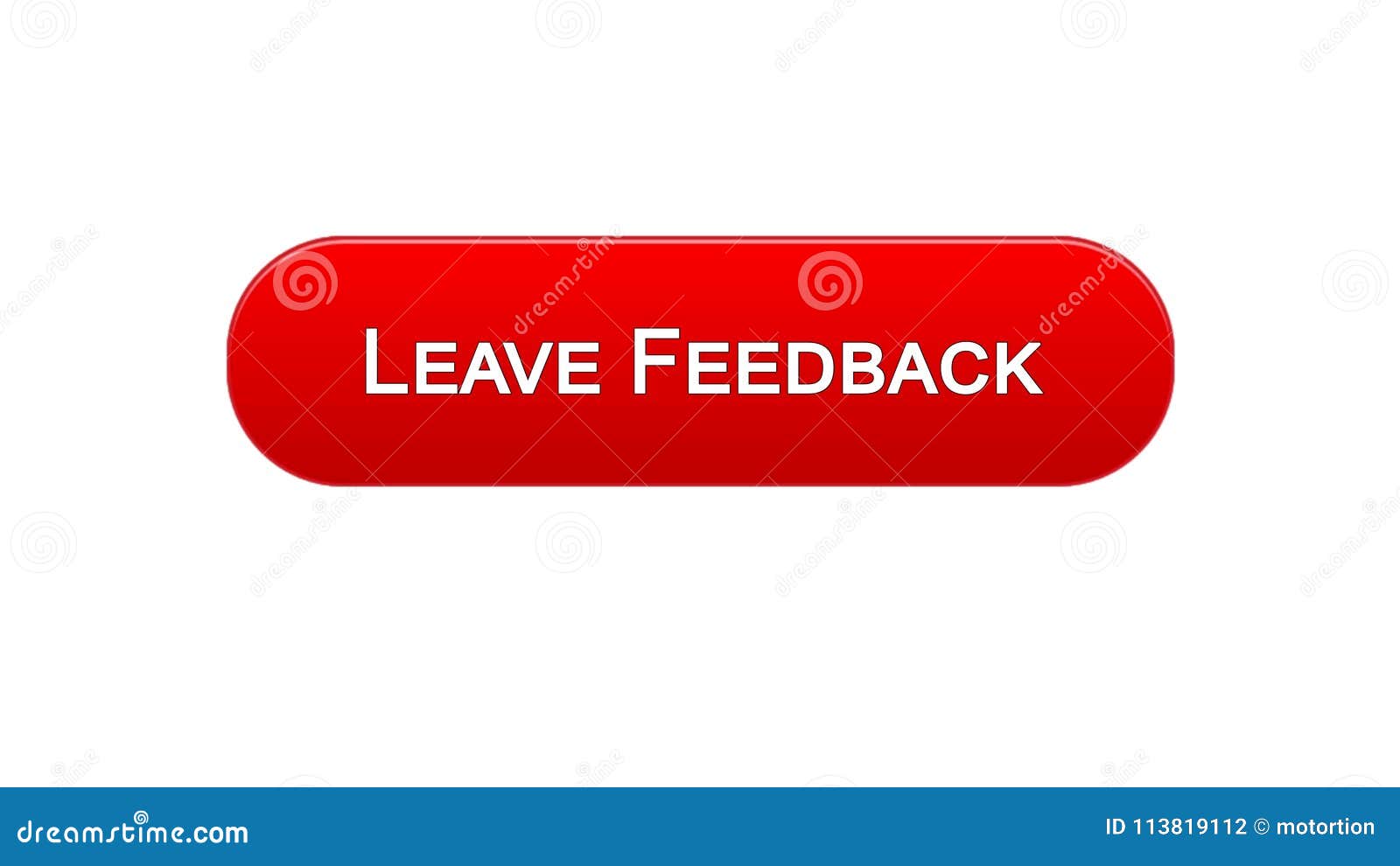 Leave Feedback Web Interface Button Red Color, Client Comments, Site ...