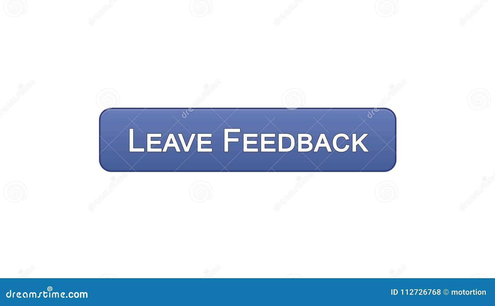 Leave Feedback Web Interface Button Violet Color, Client Comments, Site ...