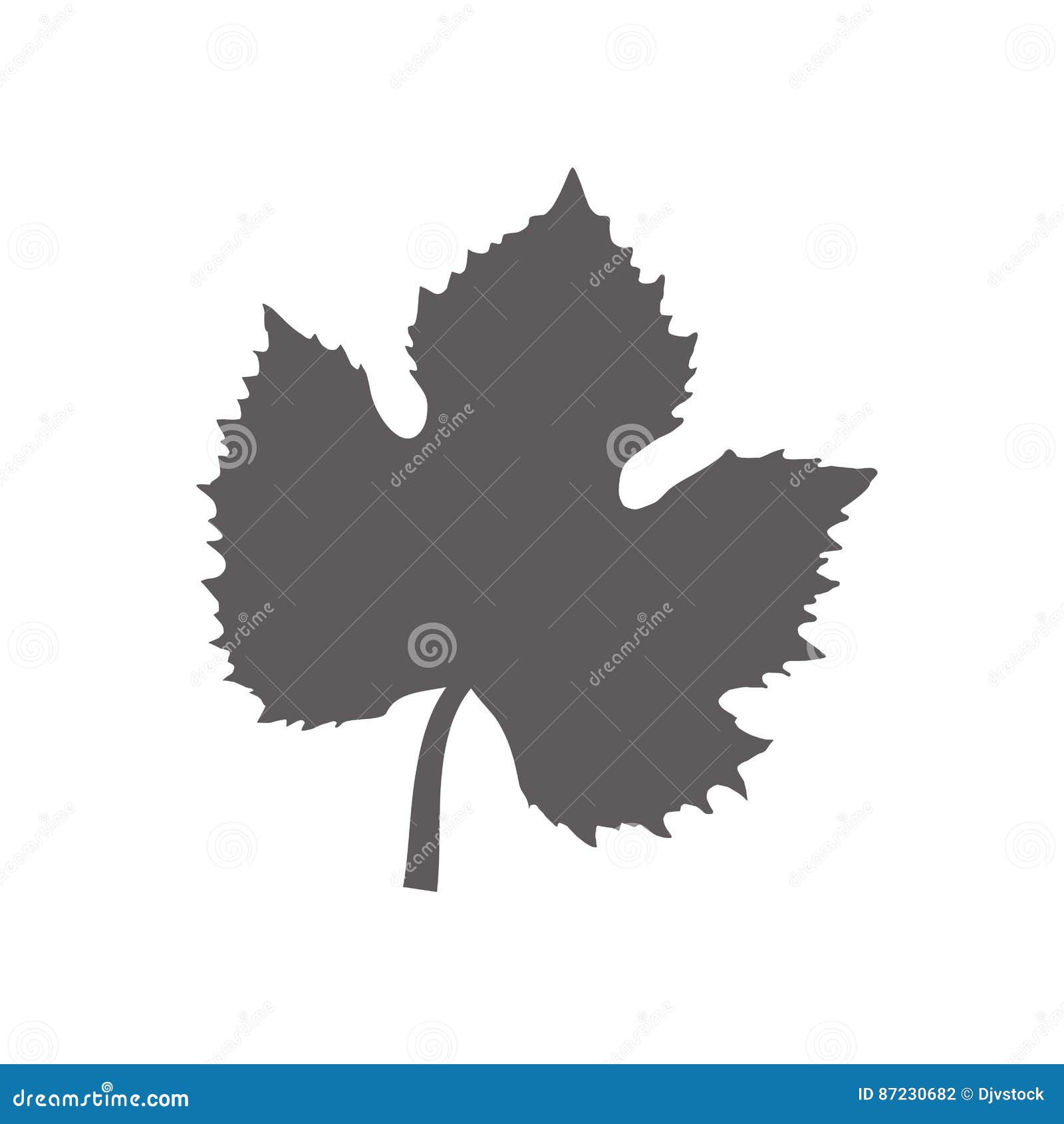 Leave grape tree design stock illustration. Illustration of drop - 87230682