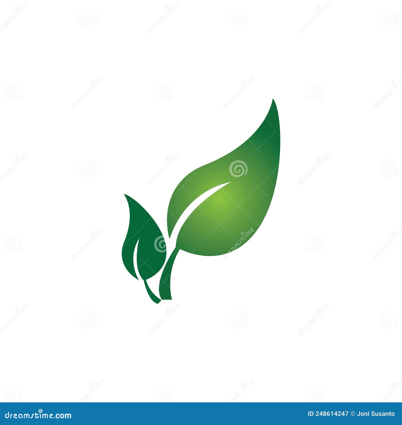 Leave Logo Vector Design and Icon Stock Vector - Illustration of season ...