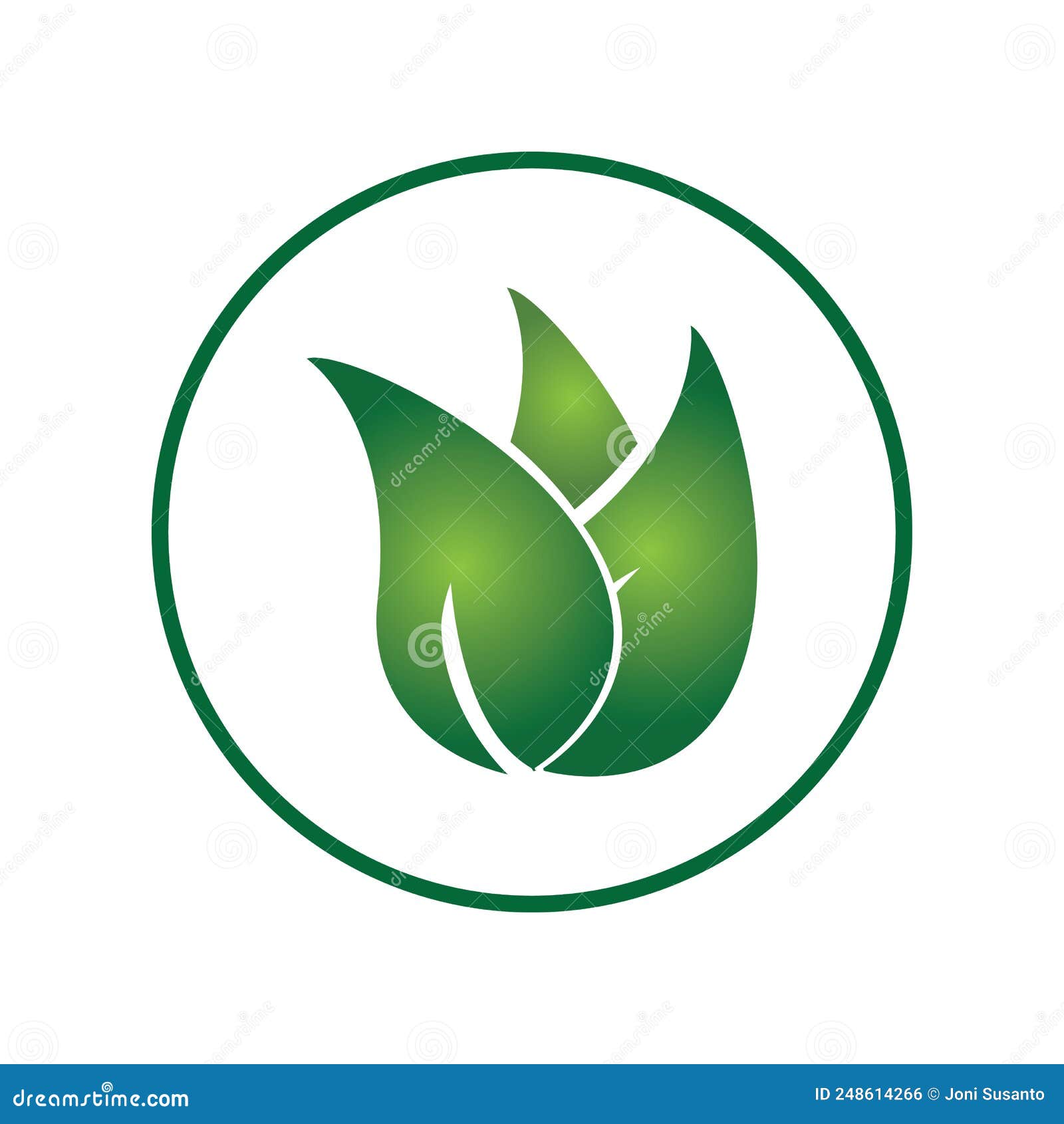 Leave Logo Vector Design and Icon Stock Vector - Illustration of ...