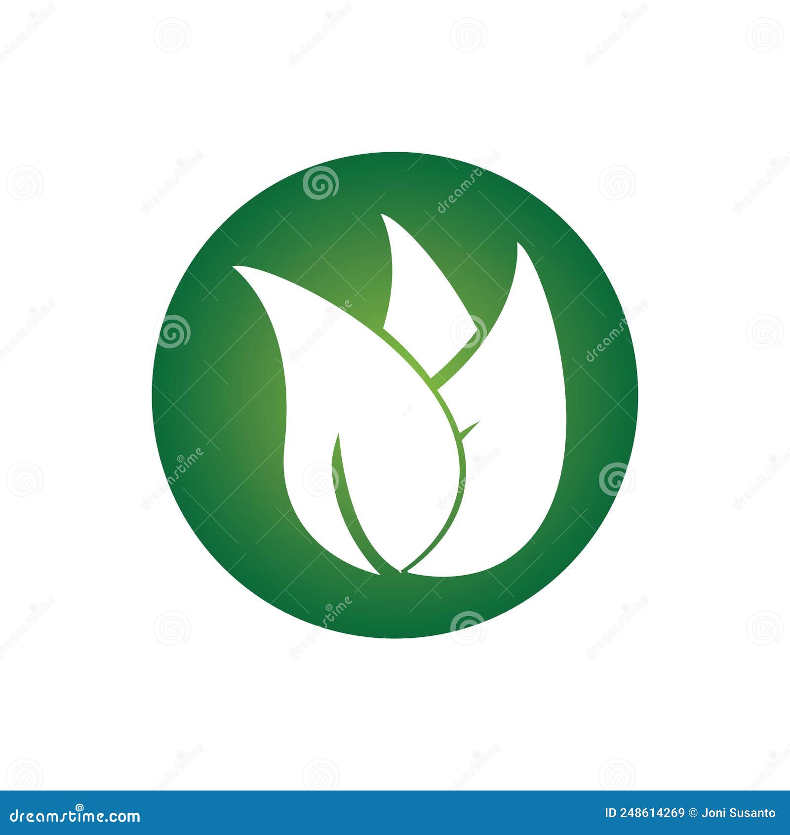 Leave Logo Vector Design and Icon Stock Vector - Illustration of ...