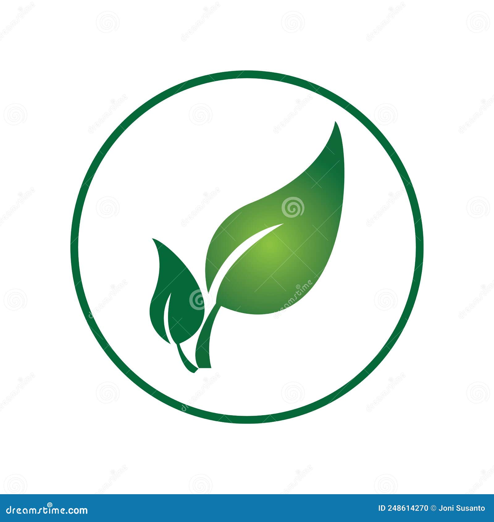 Leave Logo Vector Design and Icon Stock Vector - Illustration of ...