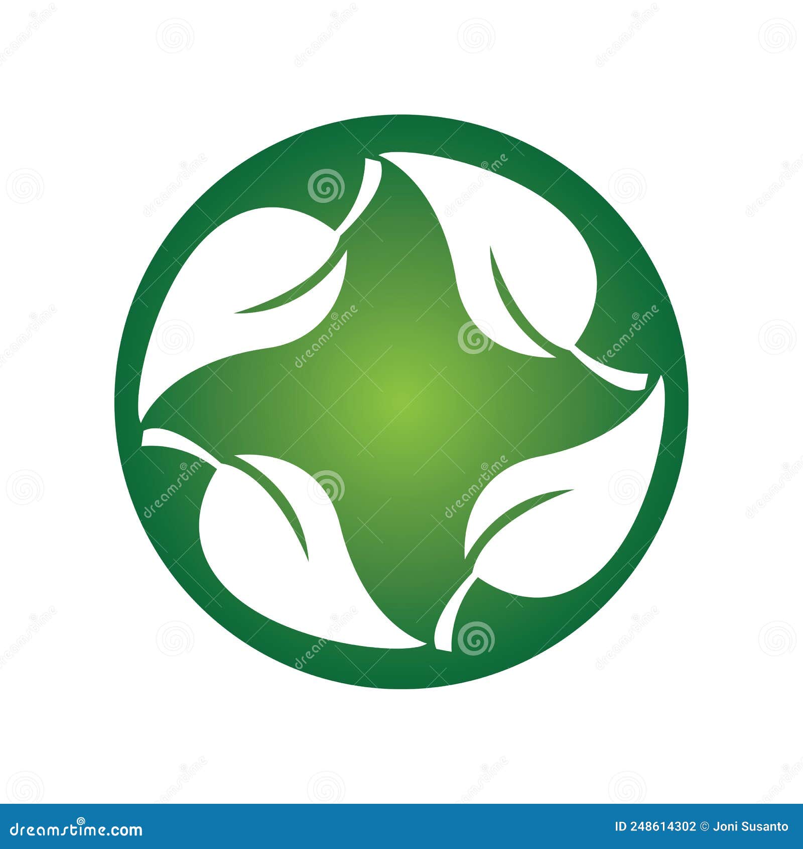 Leave Logo Vector Design and Icon Stock Vector - Illustration of label ...