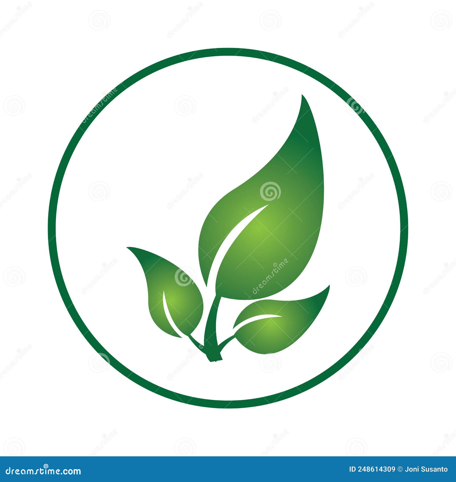 Leave Logo Vector Design and Icon Stock Vector - Illustration of ...