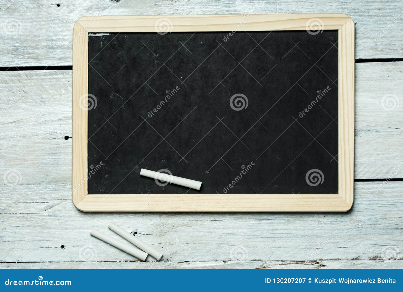 Leave a Message on a Blackboard, Be Creative Stock Image - Image of ...