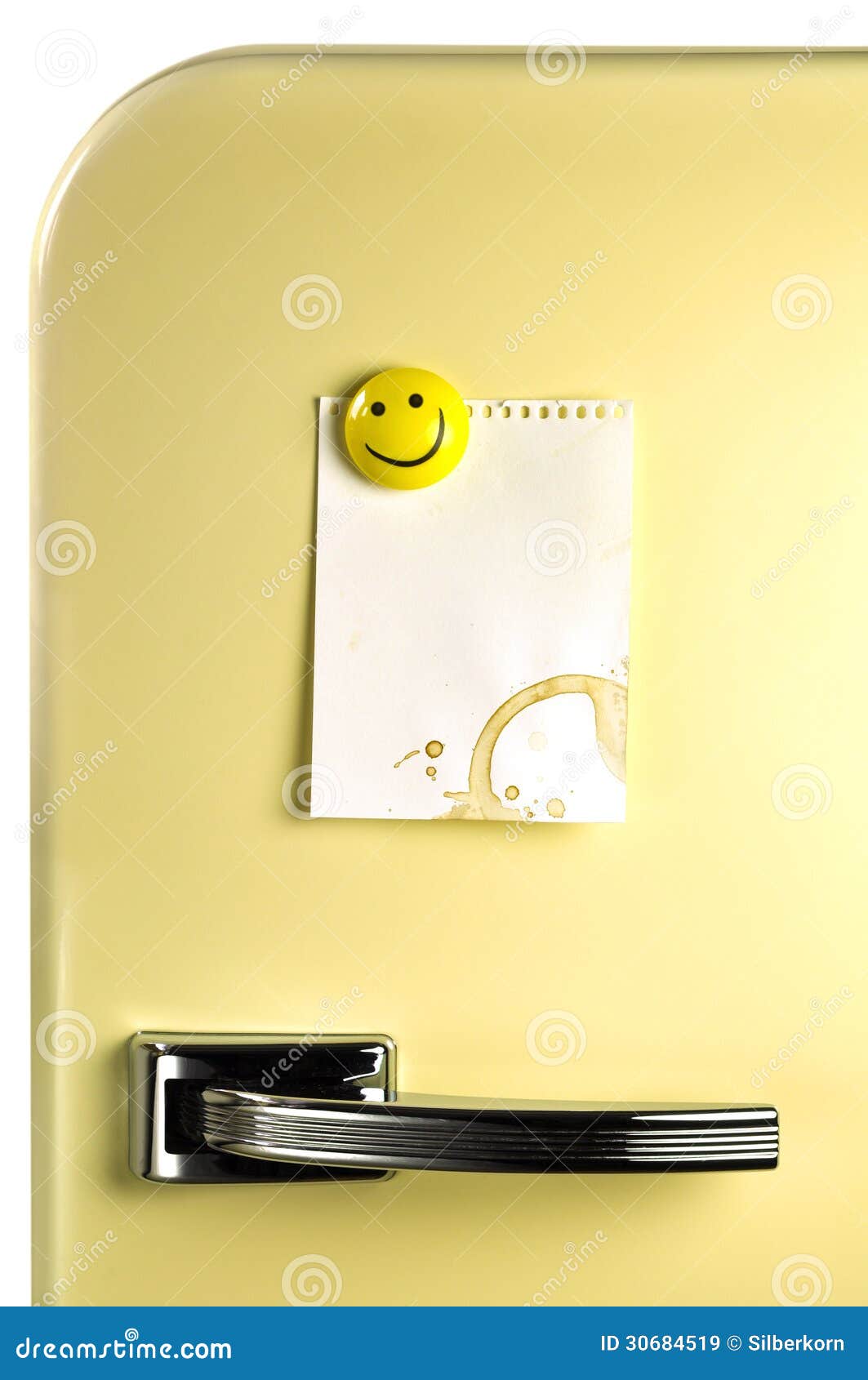 Leave a Message on the Fridge Stock Image - Image of message, note ...