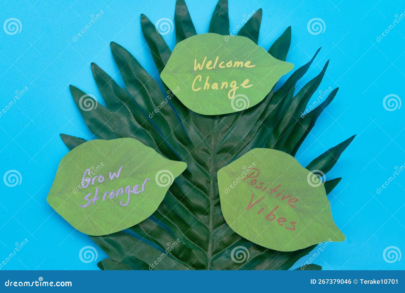 Leave Post it Note Message Welcome Change Positive Vibes Stock Photo ...