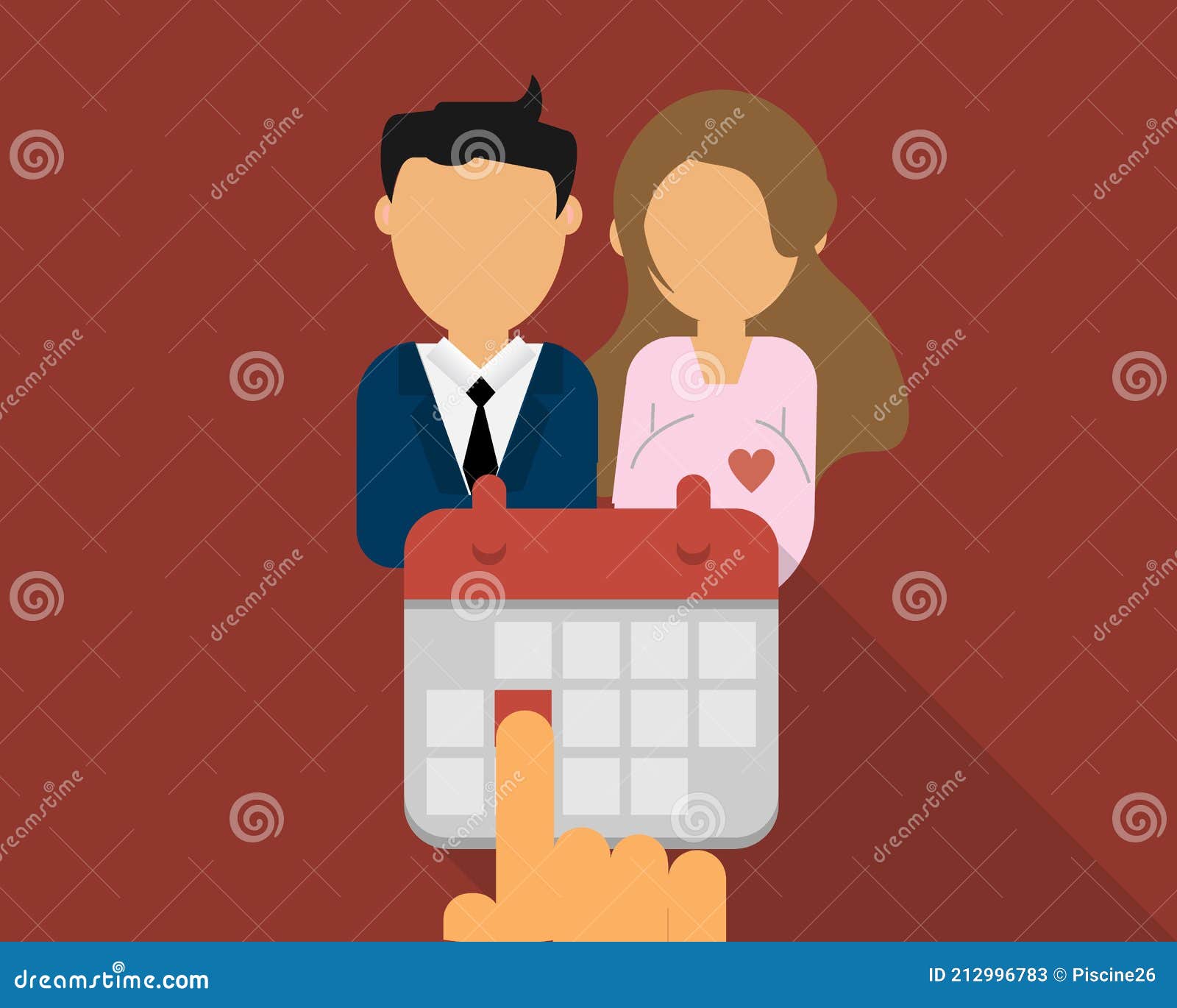 Leave Request for Maternity and Paternity Leave for Men Vector Stock ...