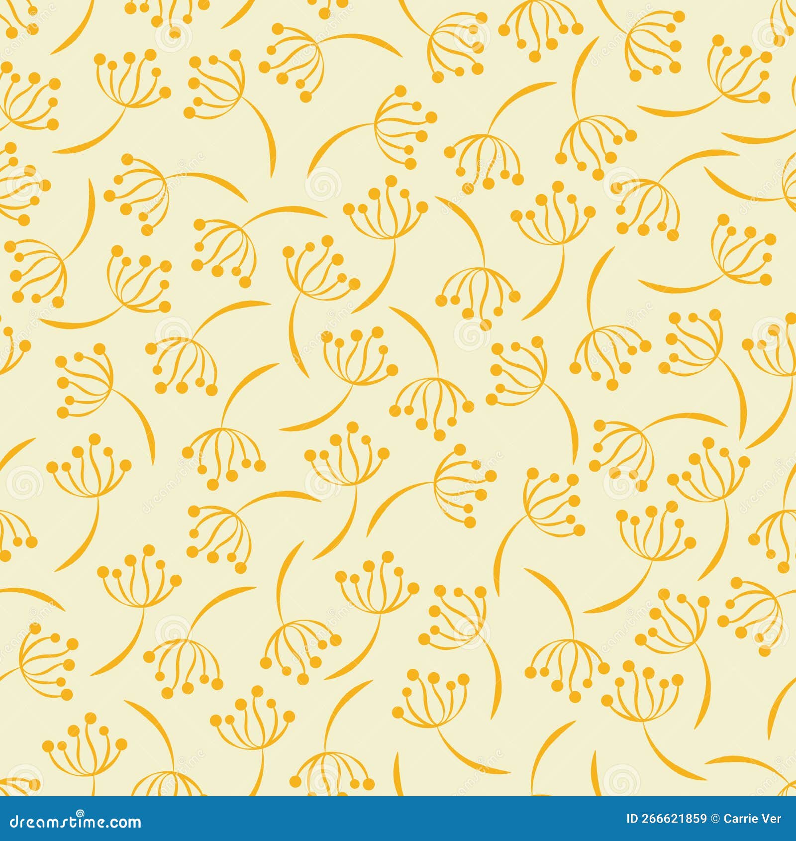 Leaves and Branches Floral Repeat Pattern Design Stock Vector ...